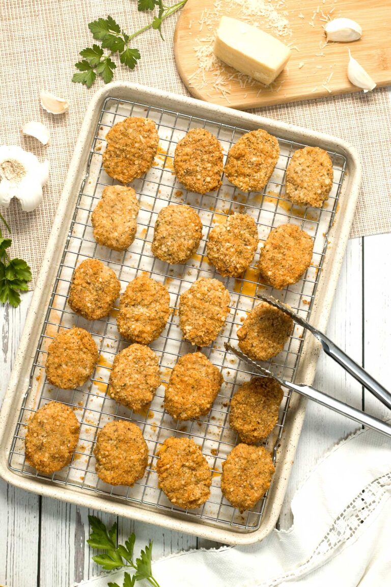 Baked Ground Chicken Nuggets (Homemade & Healthy)