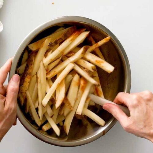 Best Loaded French Fries High-Protein Oven Baked Recipe