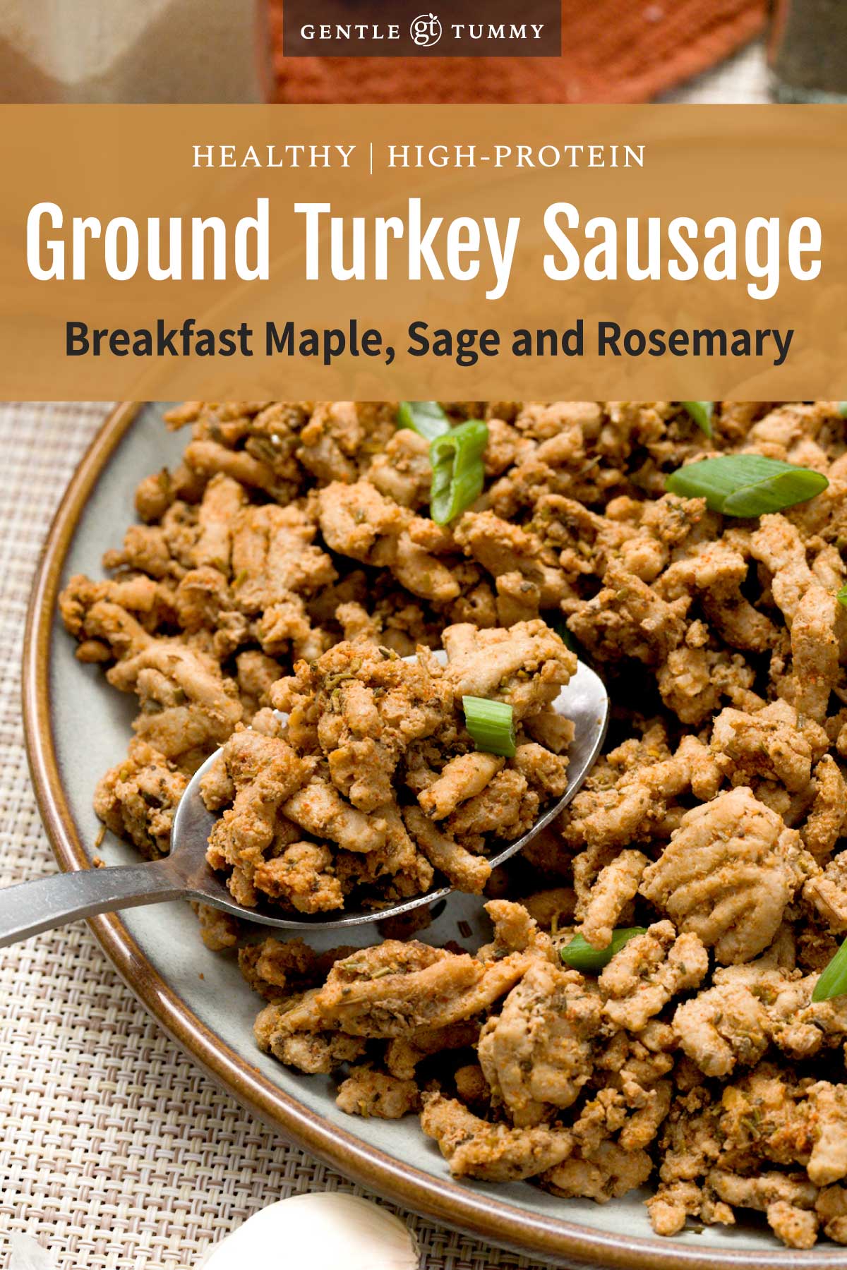 Ground Turkey Breakfast Sausage (Maple Sage)