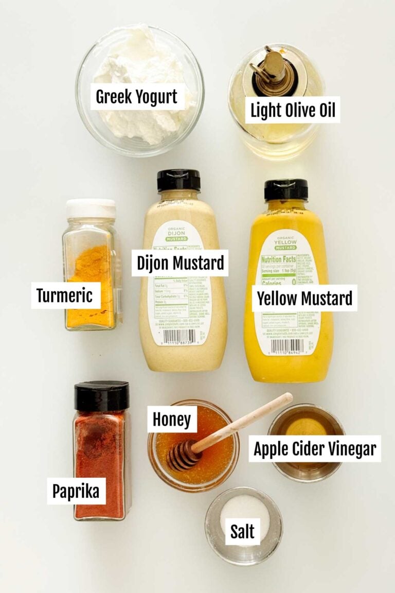 Greek Yogurt Honey Mustard Sauce (High-Protein)