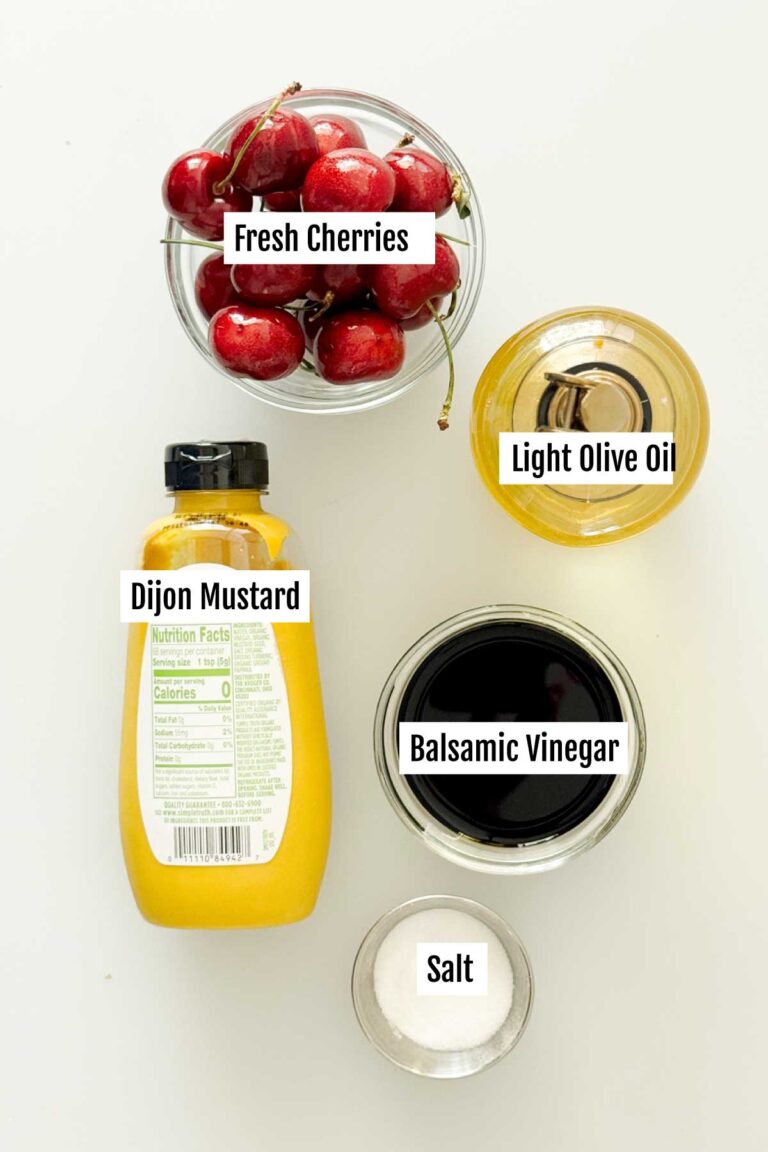 5-Minute Cherry Balsamic Vinaigrette Dressing