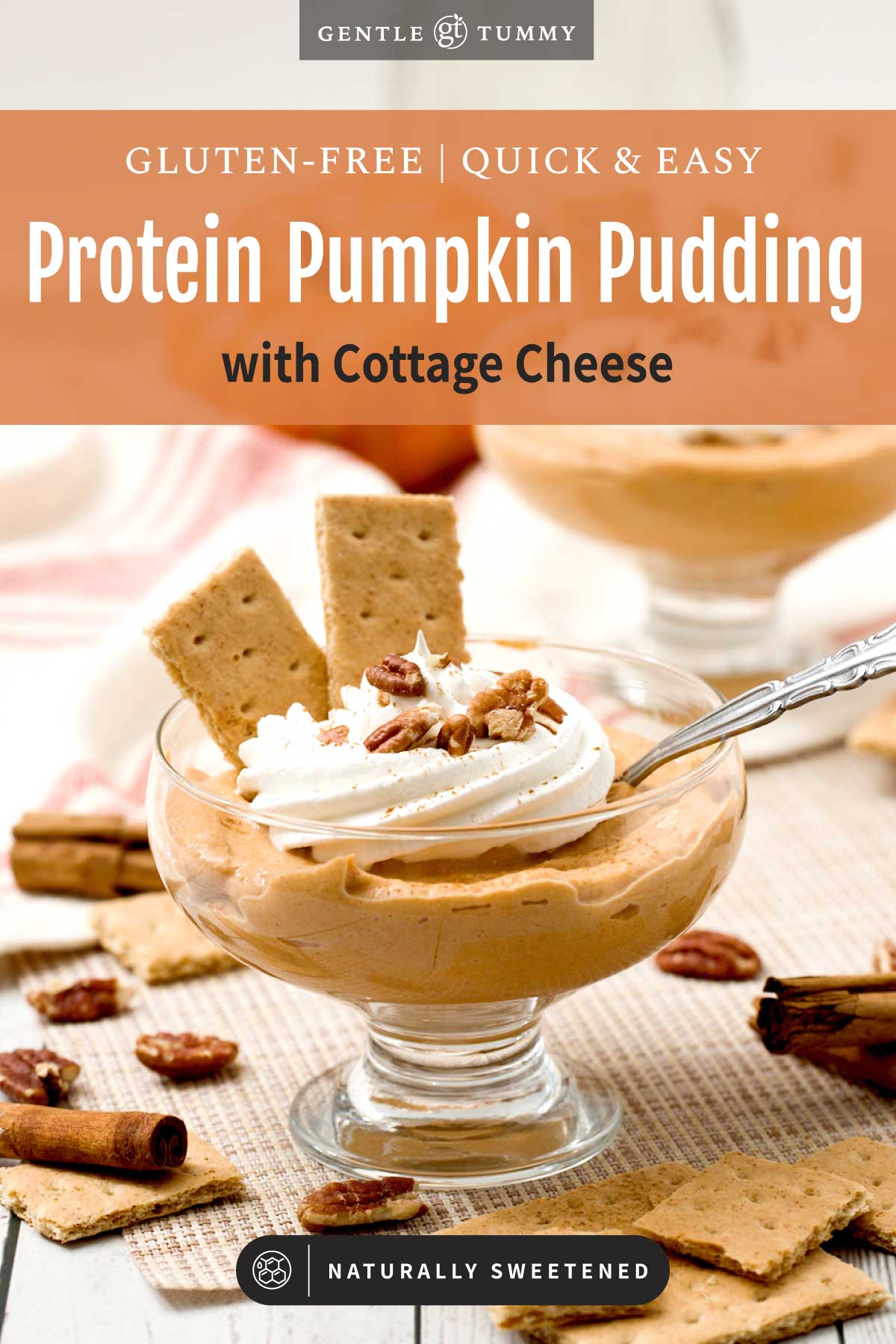Protein Pumpkin Pudding with Cottage Cheese (Instant!)